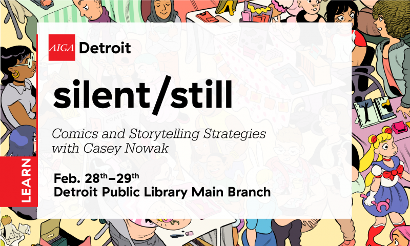 silent/still: Comics and storytelling strategies with Casey Nowak ...