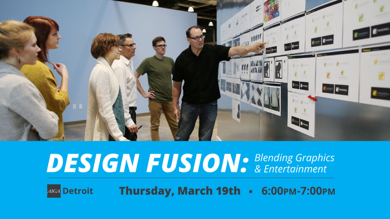 DESIGN FUSION: Blending Graphics & Entertainment | AIGA Detroit