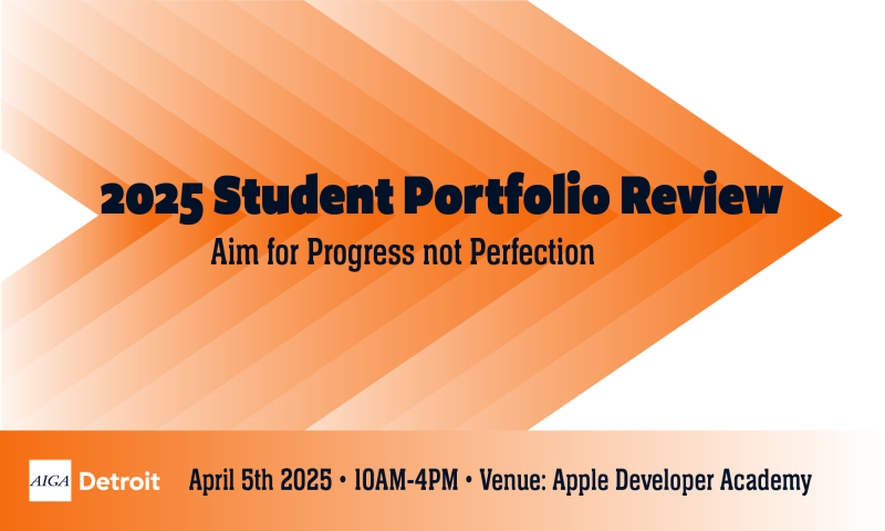 2025 Student Portfolio Review | AIGA Detroit