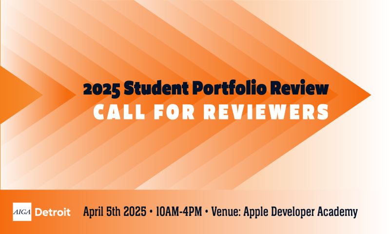 2025 Student Portfolio Review | AIGA Detroit