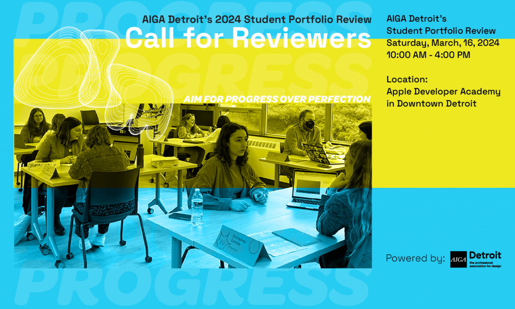 2024 Student Portfolio Review | AIGA Detroit